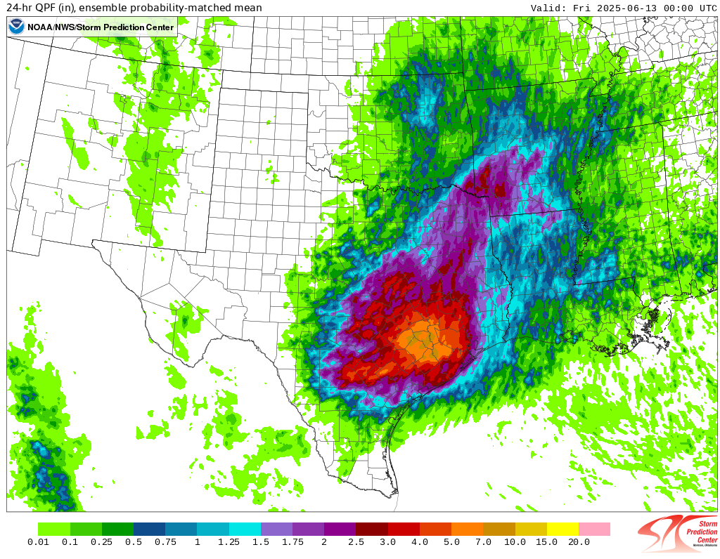 Heavy Rainfall Update (6-12-25 300am) - Weather Insights